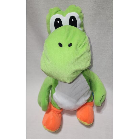 Nintendo | Toys | Super Mario Kids Yoshi Plush Cuddle Pillow | Poshmark